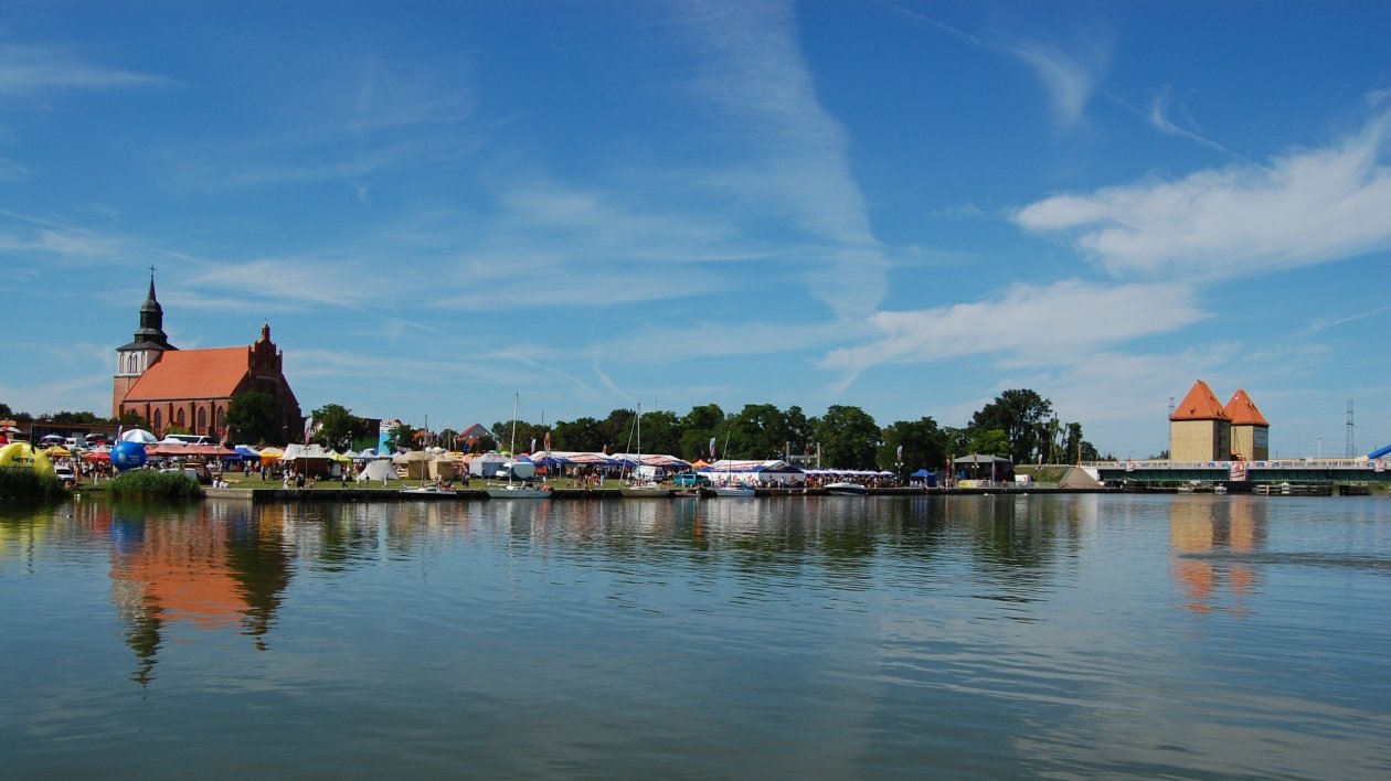 Wolin - miasto na wyspie.