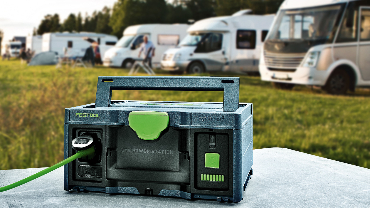 SYS-PowerStation Festool - do kampera