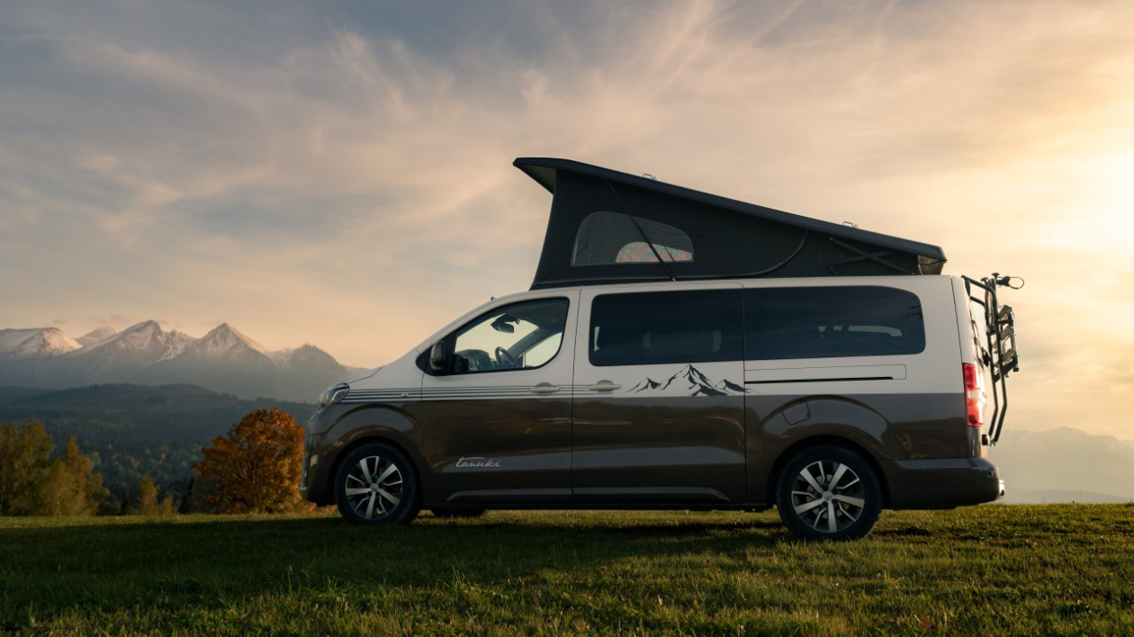 Toyota Proace Verso z nową zabudową Kamper Tanuki