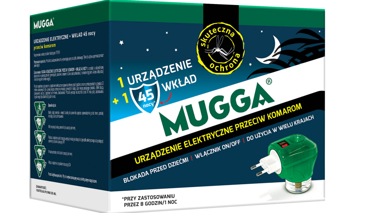 Mugga - elektryczna moskitiera