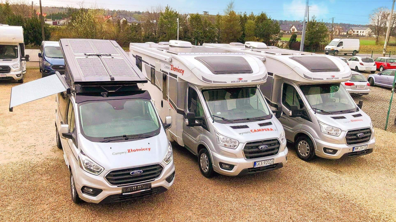 Campery Złotniccy na targach Caravans Salon