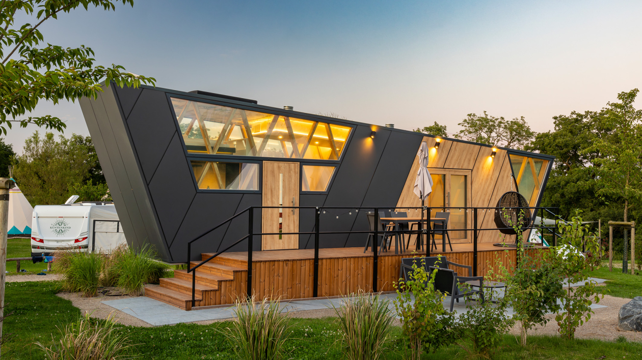 Koncern oponiarski produkuje mobilne domy