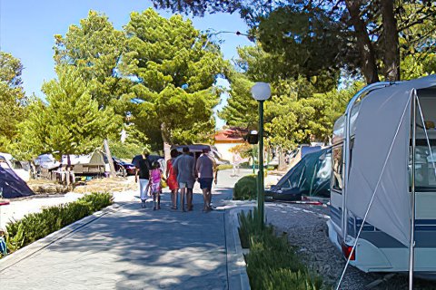 Campingi w Chorwacji - Kamp Jasenovo