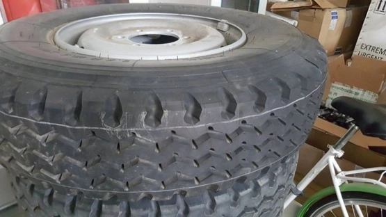 Michelin XZY z felgami Iveco Daily 4x4