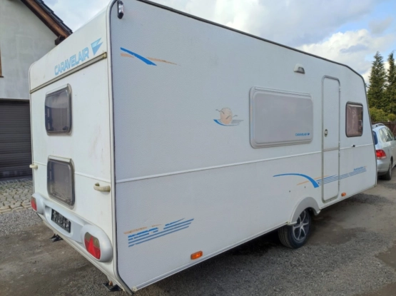 CARAVELAIR LUX 496, DMC 1300 kg, Piętrowe łóżko,Namiot,WC