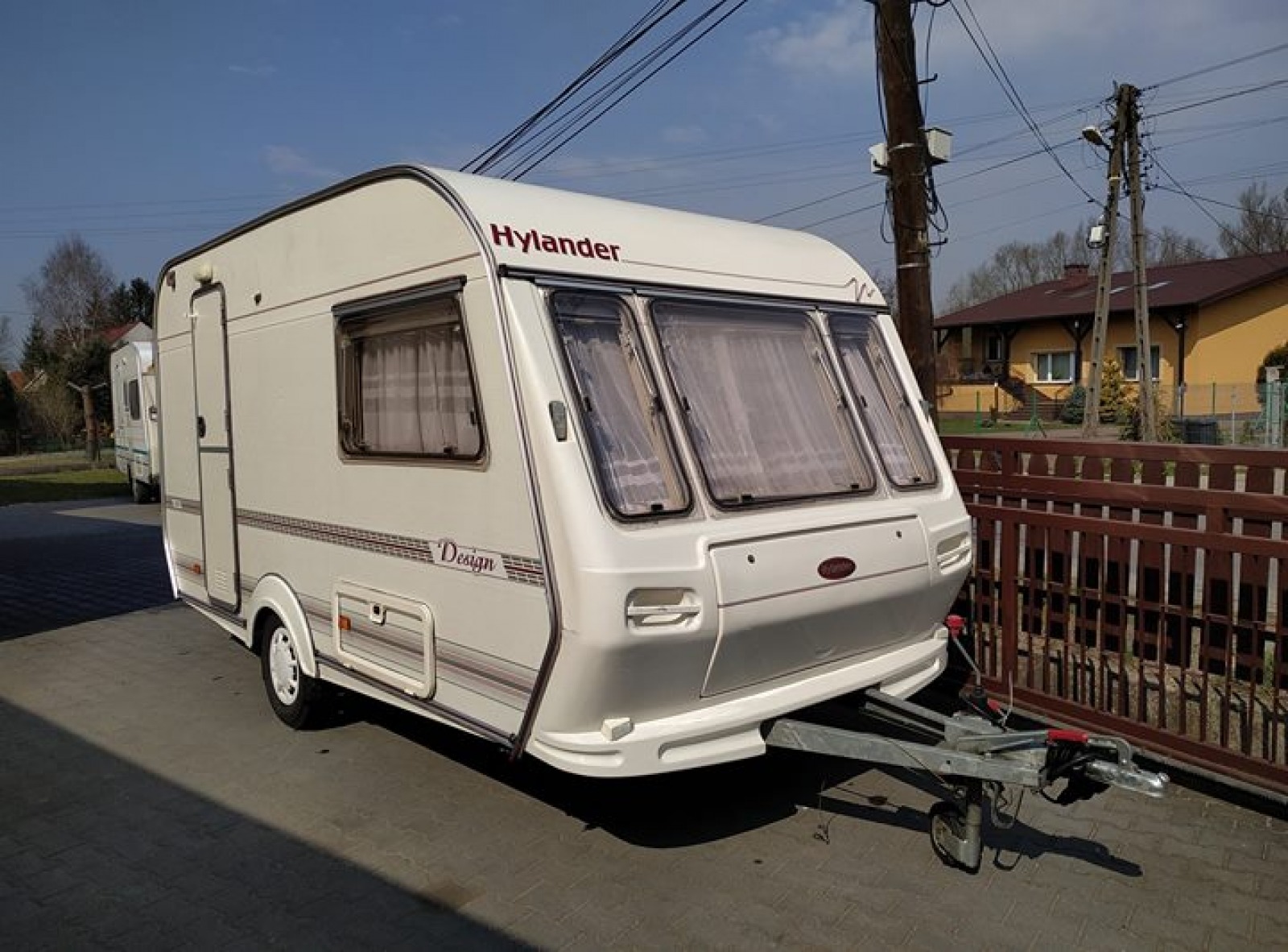 Hylander Design 380, 1998 rok, przyczepa kempingowa