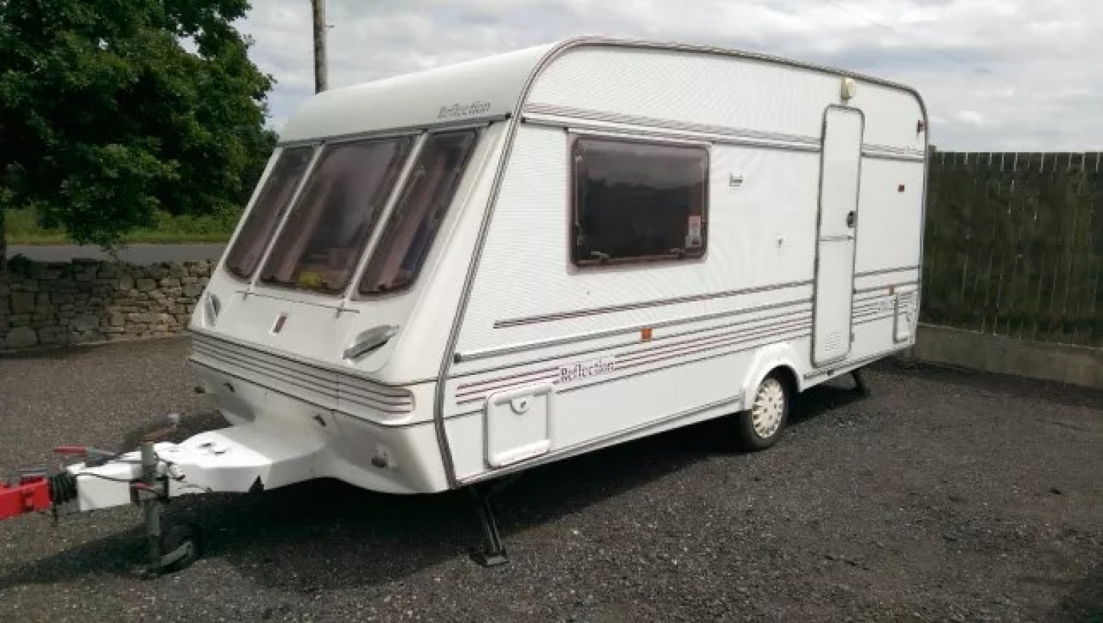 Przyczepa Kempingowa 1996r 2-3 Osobowa Compass Merit Reflection 450/2